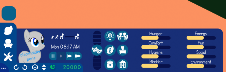 The Ponies – A pony life simulator